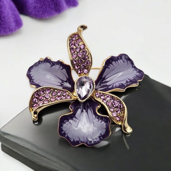 Anne Klein | Jewelry | Spring Special Anne Klein Goldtone Purple ...